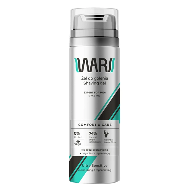 Pena za brijanje WARS EXPERT aloja vera i opunicija 200ml