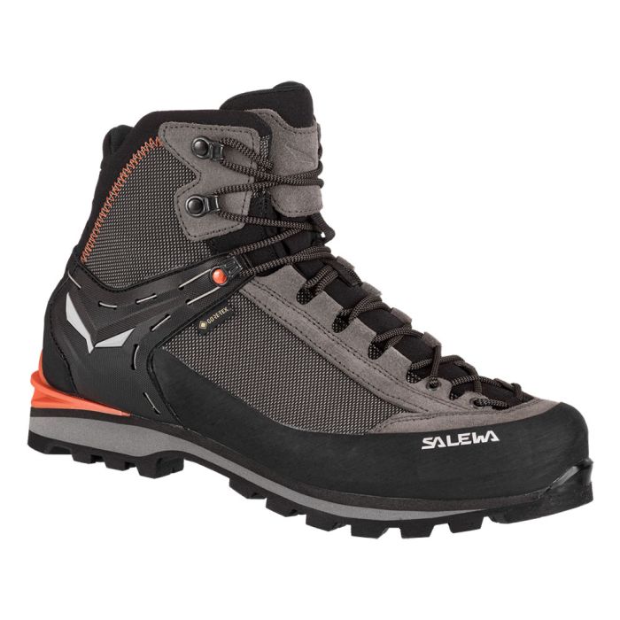 CIPELE SALEWA CROW GTX wallnut-fluo orange