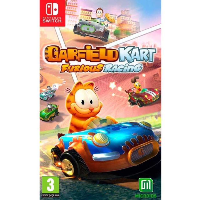 SWITCH Garfield Kart - Furious Racing (code in a box)