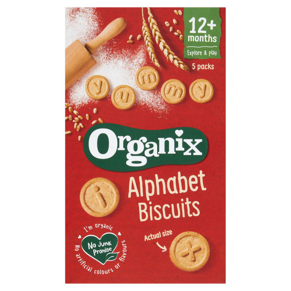 Organix alfabet keksići 25g