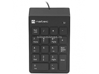 Natec NKL-2022 GOBY 2 USB numerička tastatura crna