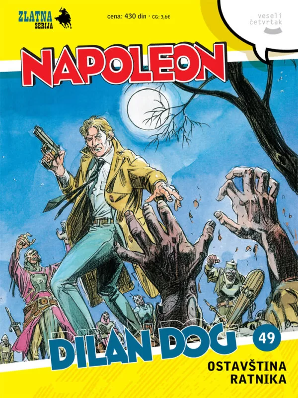 Zlatna serija 49 (Korica A): Dilan Dog i Napoleon