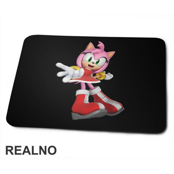 AMY ROSE PORTRAIT - SONIC - PODLOGA ZA MIŠ