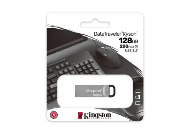 USB memorija KINGSTON DTKN/128GB/Kyson/3.2/srebrna