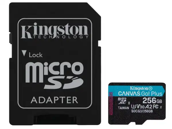 Memorije kartice KINGSTON SDCG3/256GB/microSDXC/256GB/170MB/s-90MB/s+adapter