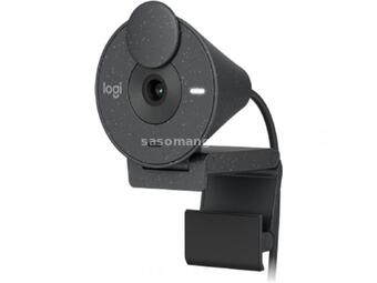 LOGITECH Brio 300 Full HD webcam - GRAPHITE USB