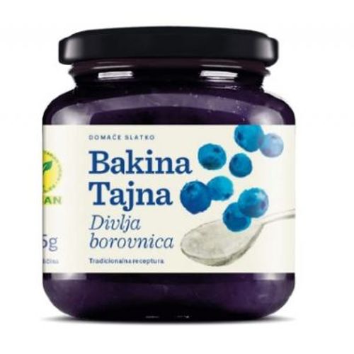 Bakina tajna Slatko divlje borovnice 375g