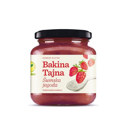 Bakina tajna Slatko divlje jagode 375g