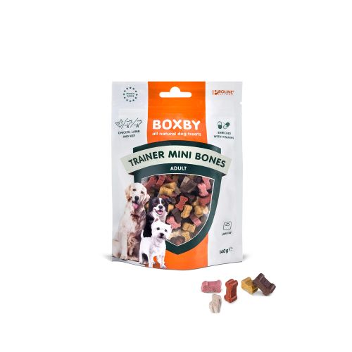 Boxby poslastica trainer mini kosti 140 g