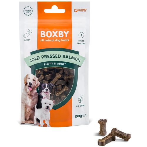 Boxby poslastice grain free losos 100g