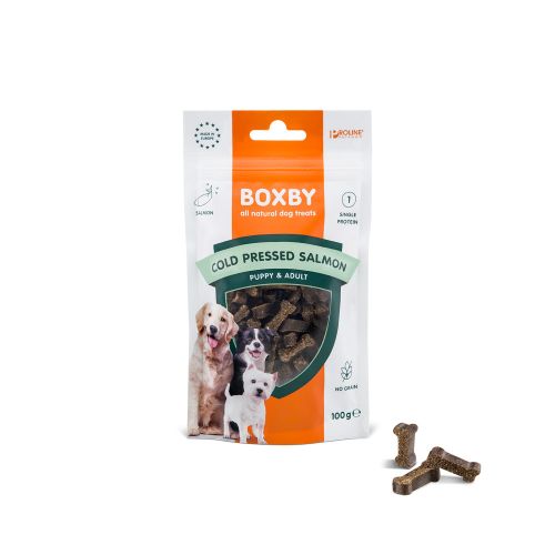 Boxby poslastice grain free losos 100g