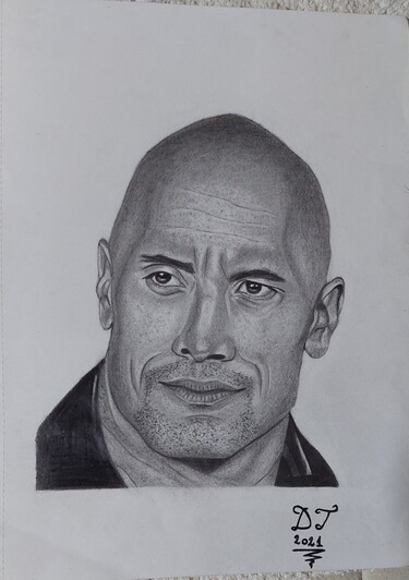 Dwayne Johnson portret