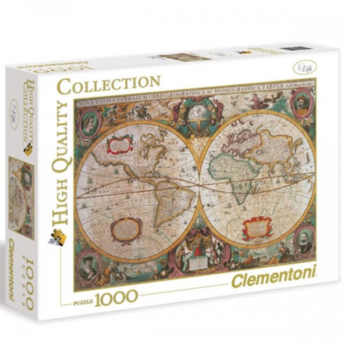Clementoni puzle Old Map 1000 delova