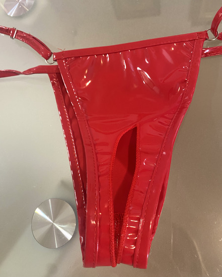 Fetish PVC gaćice   Crvene❤️