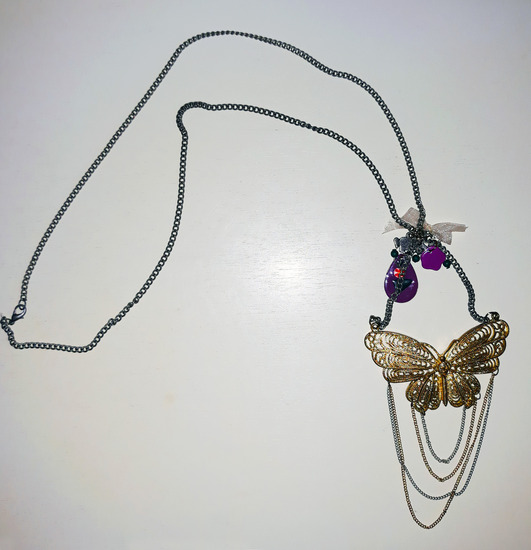 Zara Accessories leptir ogrlica