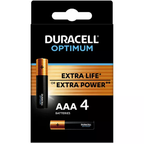 Duracell Optimum AAA, 4 komada