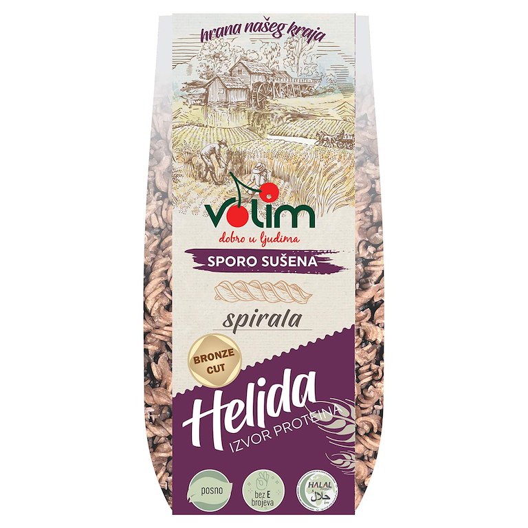 Volim testenina sa heljdom spirala 250g volim