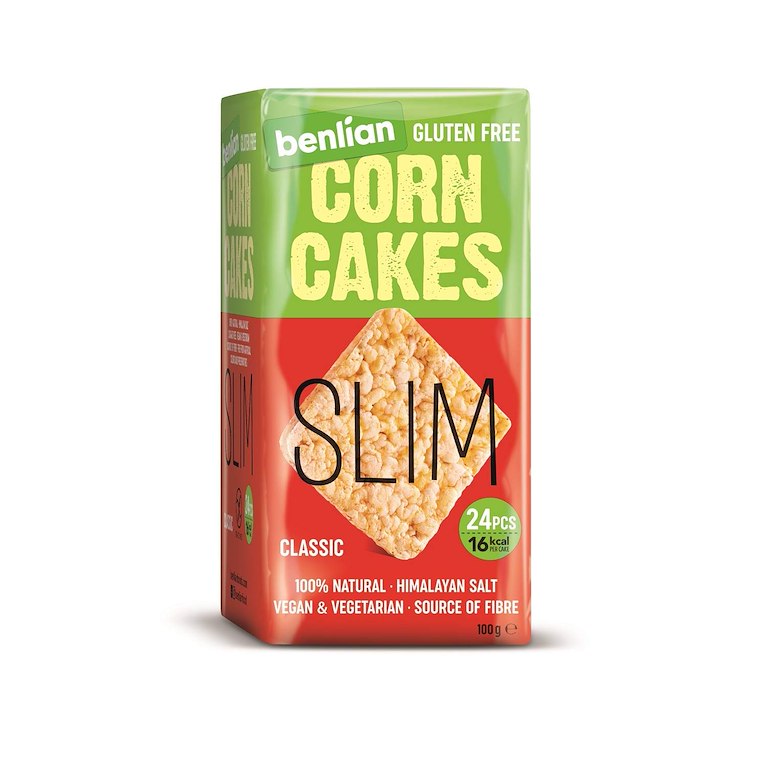 Benlian food galete corn cakes slim 100g benlian food
