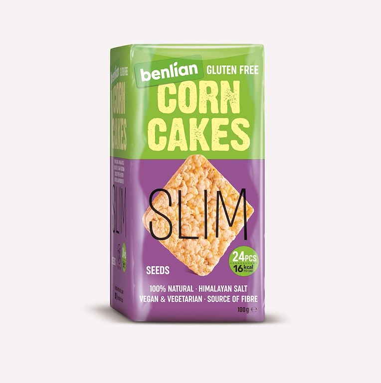 Benlian food galete corn cakes slim semenke 100g benlian food