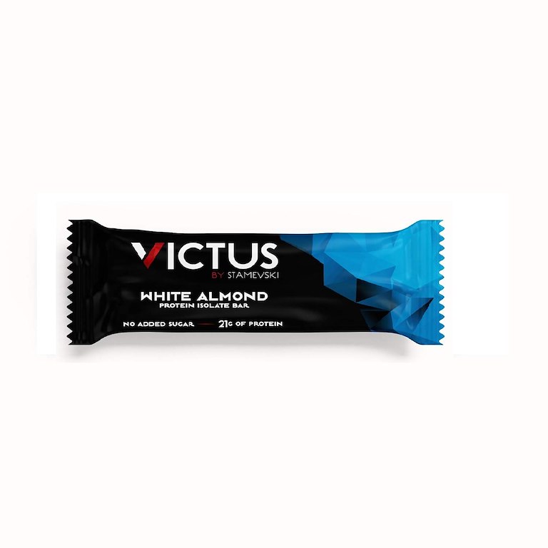 Victus by stamevski protein bar almond&white chocolate 55g victus by stamevski