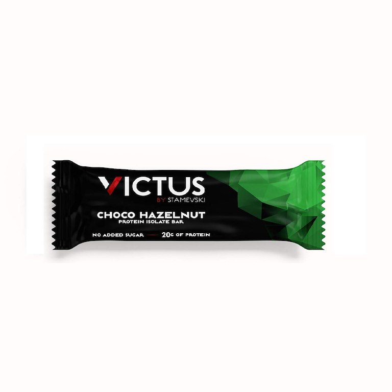 Victus by stamevski protein bar hazelnut&milk choc 55g victus by stamevski