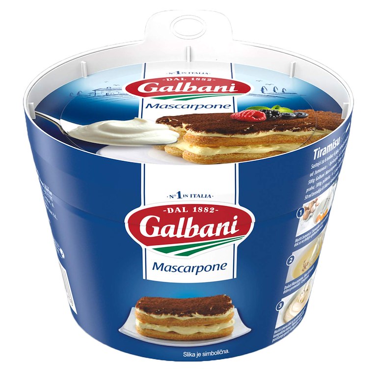 Galbani mascarpone ekstra meki sir 500 g