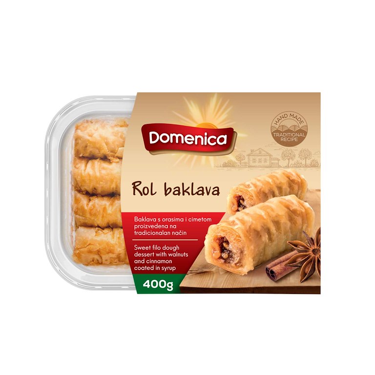 Domenica baklava roll 400g domenica