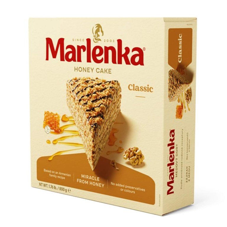 Torta med orah 800g marlenka