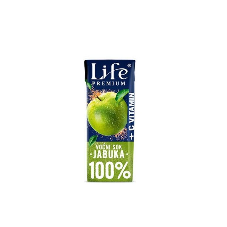 Life sok premium jabuka sa vit c 0,2l t life