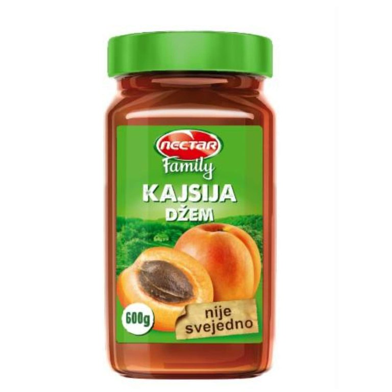 Nectar džem family kajsija stk 600g nectar