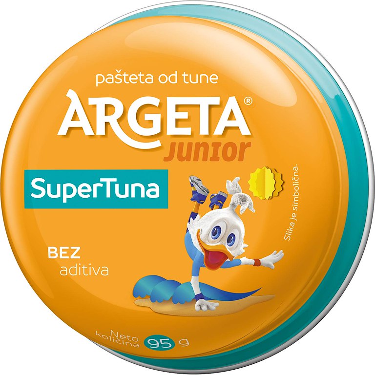Argeta junior super tuna pašteta 95g
