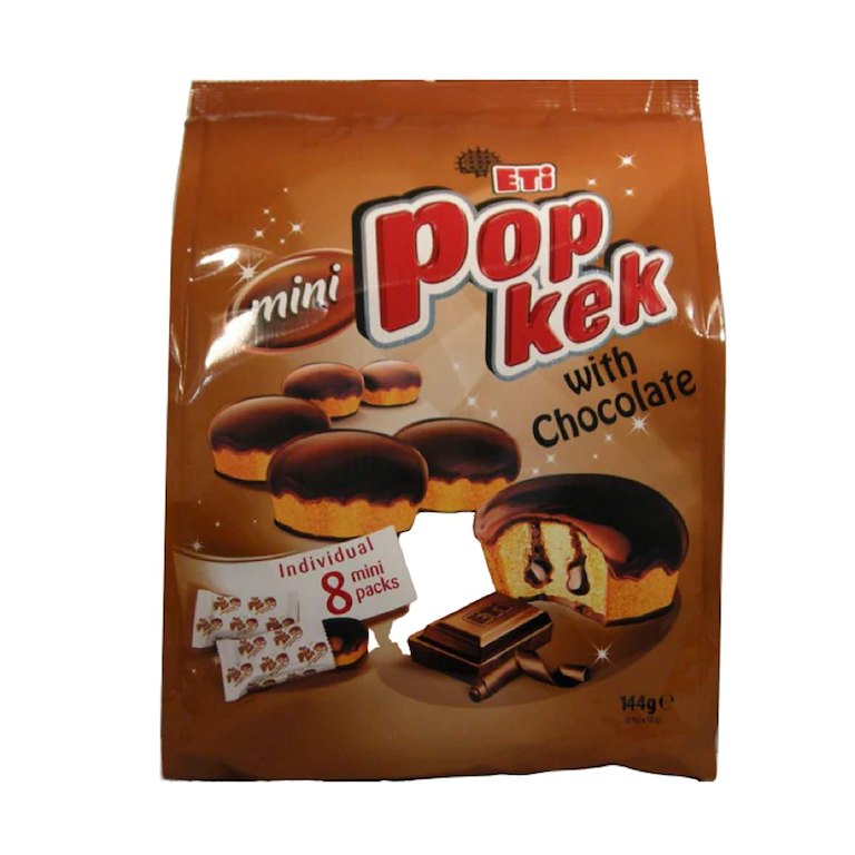 Eti biskvit popkek kakao 144g eti