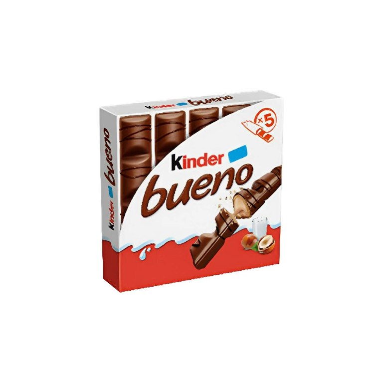 Kinder bar kinder bueno t5 107.5g ferrero kinder