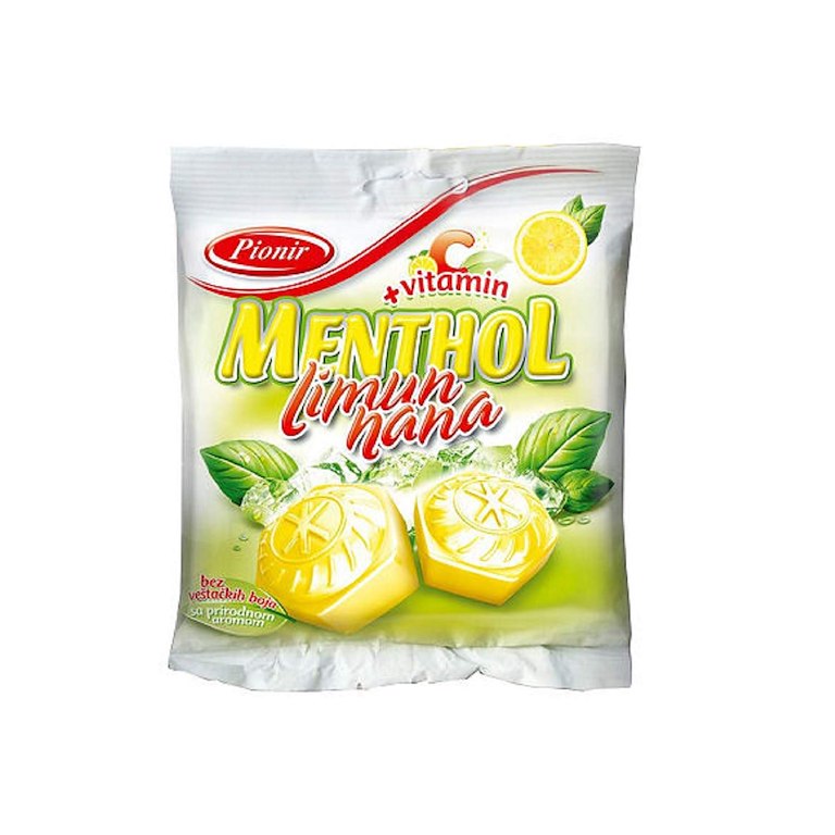 Pionir bombone mentol limun nana 100g pionir