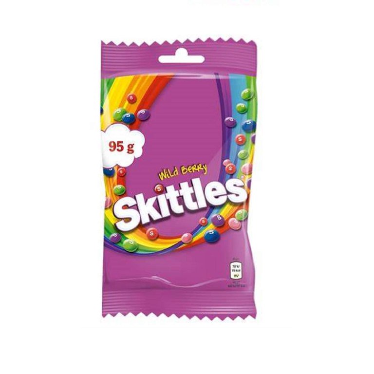 Skittles bombone wildberries chewycandy 95g skittles