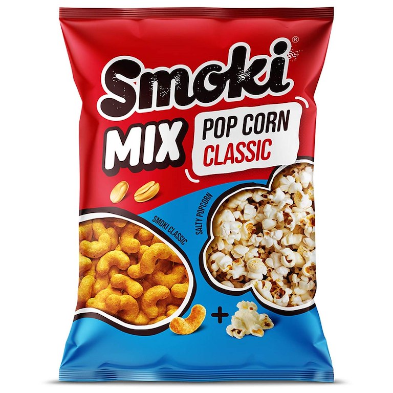 Smoki mix popcorn 90g štark smoki