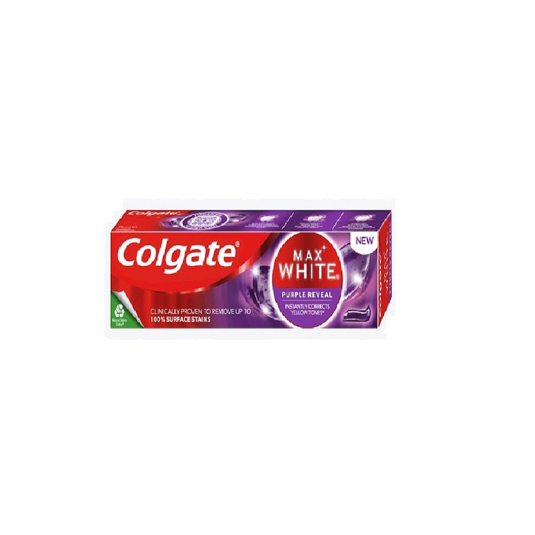 Colgate zp max white purple reveal 75ml colgate