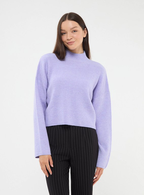 Ribbed turtleneck top Lila