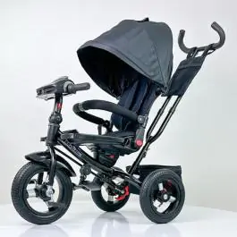 Tricikl-kolica za decu 447 crna