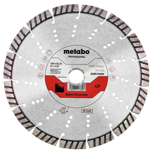 Metabo dijamantski disk za beton 230x22.23mm PROFESSIONAL