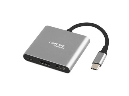 Natec fowler mini USB-C multiport adapter ( NMP-1607 )