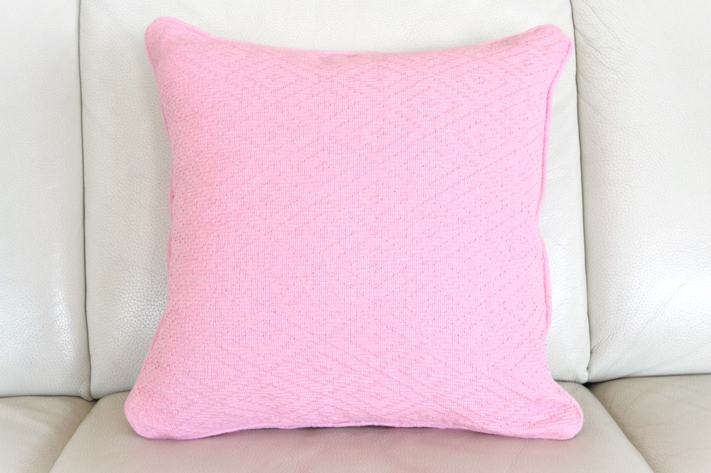 Jastučnica Diamond baby pink 40×40