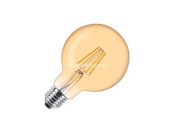 LED filament sijalica dimabilna toplo bela 6W