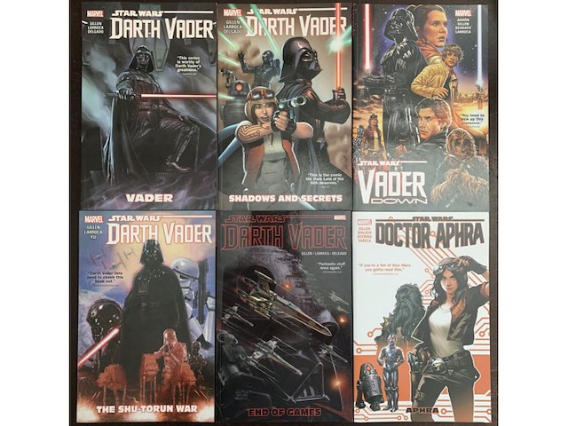 Marvel Darth Vader 1-5 + Doctor Aphra 1