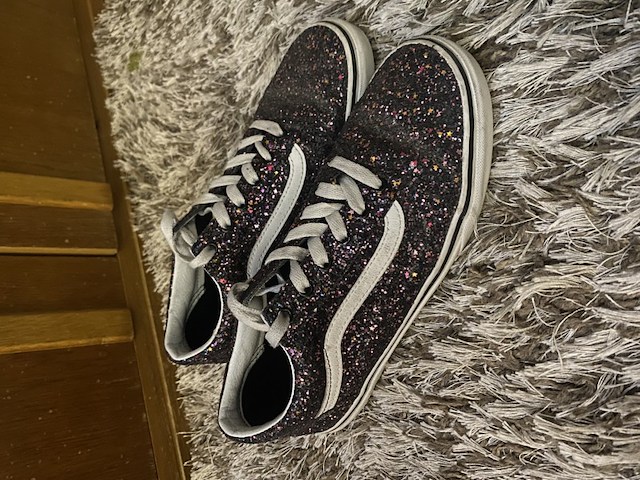 Vans original glitter 39