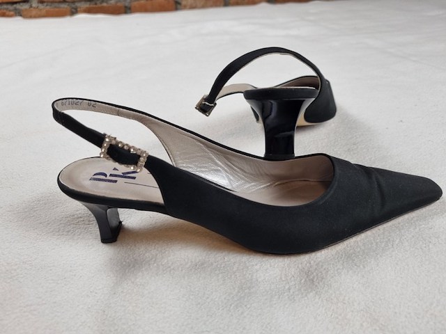 Peter Kaiser crne dizajnerske sandalete