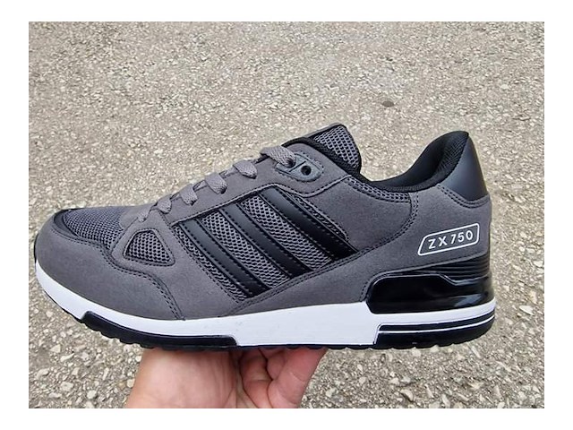 Adidas muške plitke sive zx750 novo