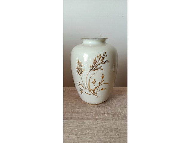 Vaza Hertel Jacob od Porcelana Ručno Slikana iz 1960-ih