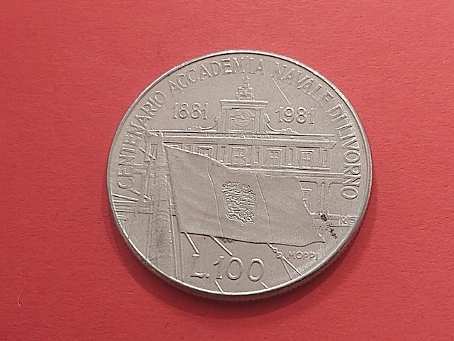 Italija  - 100 lire 1981 god jubilarna