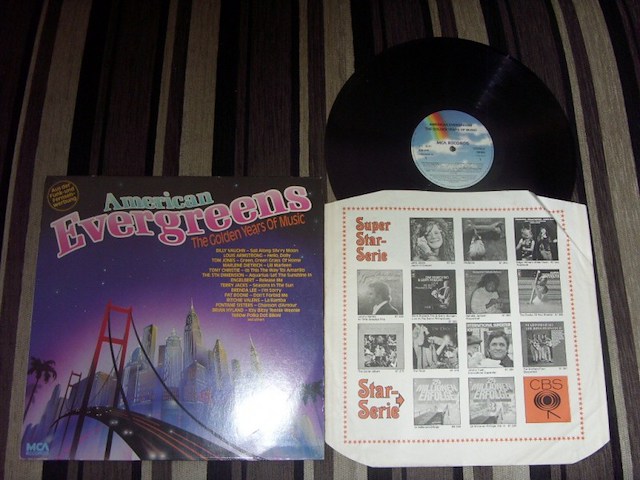 Various – American Evergreens - The Golden Years LP MCA